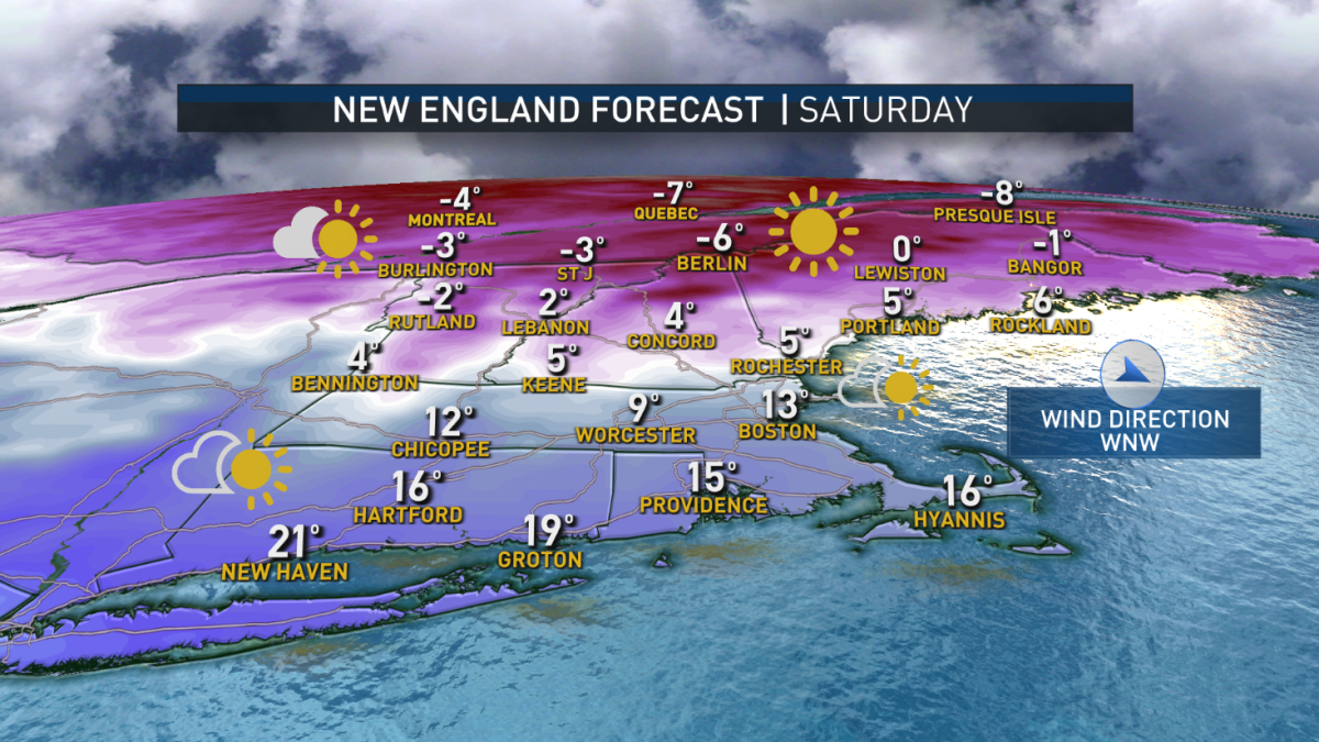 Polar Vortex MA: Boston Might Record Coldest Temp in 5 Years – NBC Boston