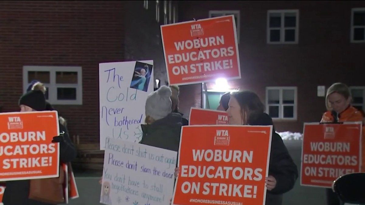 Woburn Teacher Strike Continues Into Thursday – NBC Boston