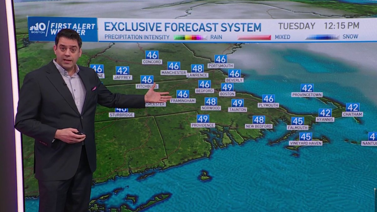 Warming Trend Continues Tuesday – NBC Boston