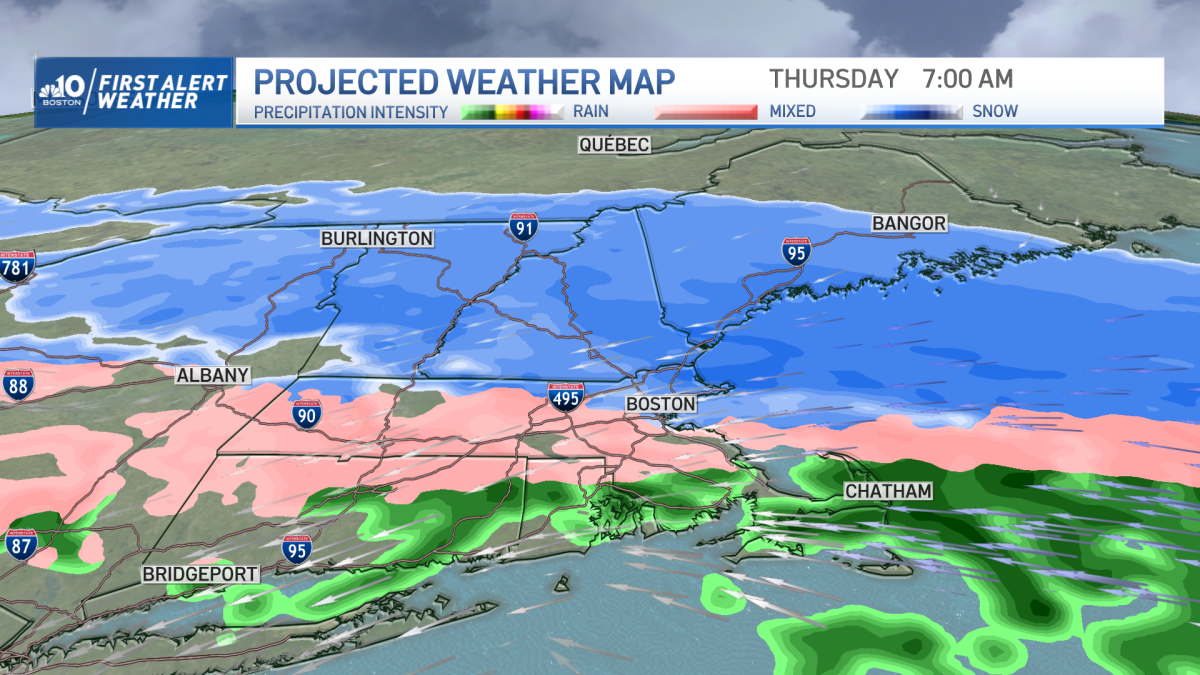 Winter Storm Warning Massachusetts: How Much Snow is Expected? – NBC Boston