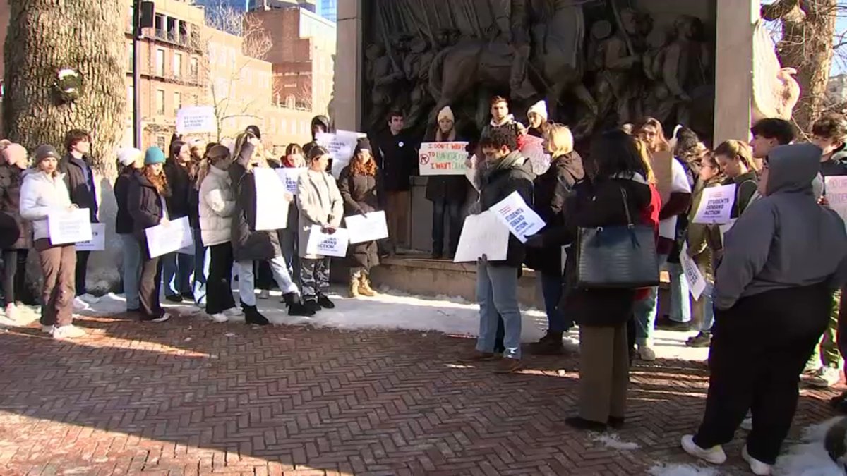 Students Rally Against Gun Violence Outside Mass. State House – NBC Boston