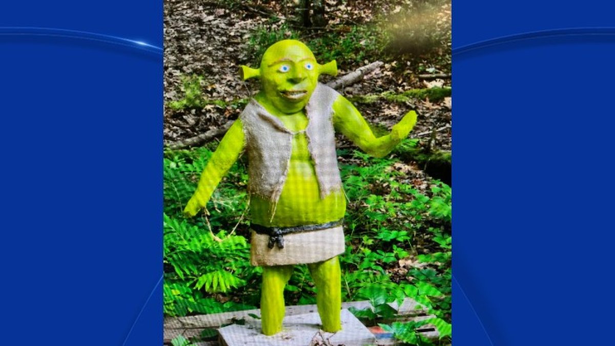 Shrek Sculpture Missing from Home in Hatfield, Massachusetts – NBC Boston