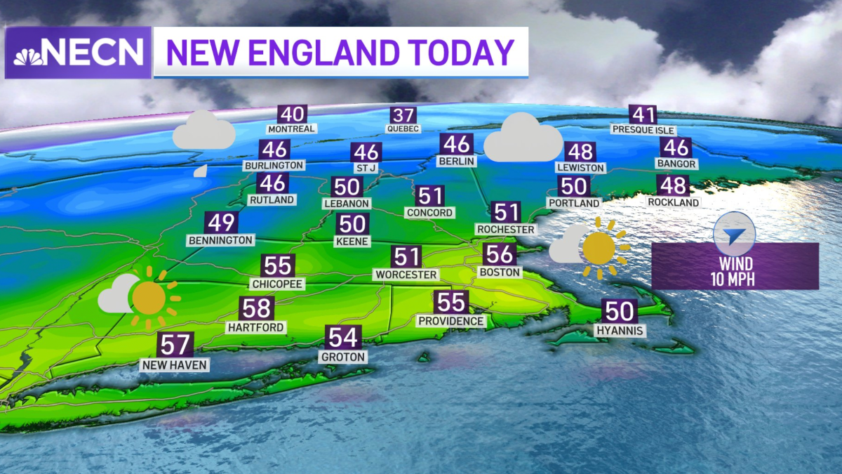Mild Day, But Scattered Snow and Rain Expected Overnight – NBC Boston