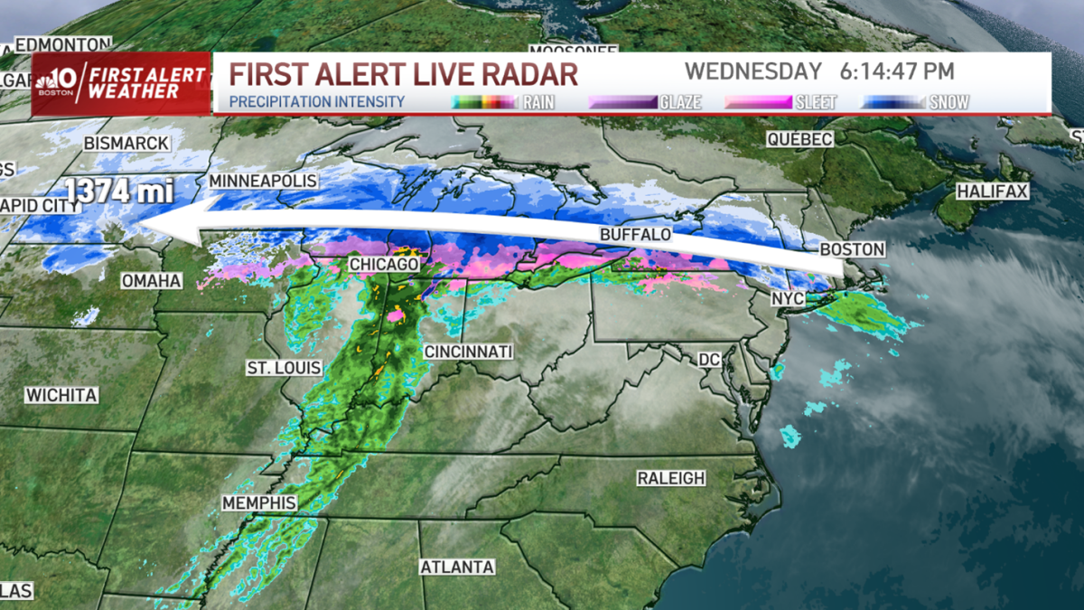 Timing and Travel Impacts as Winter Storm Hits New England – NBC Boston