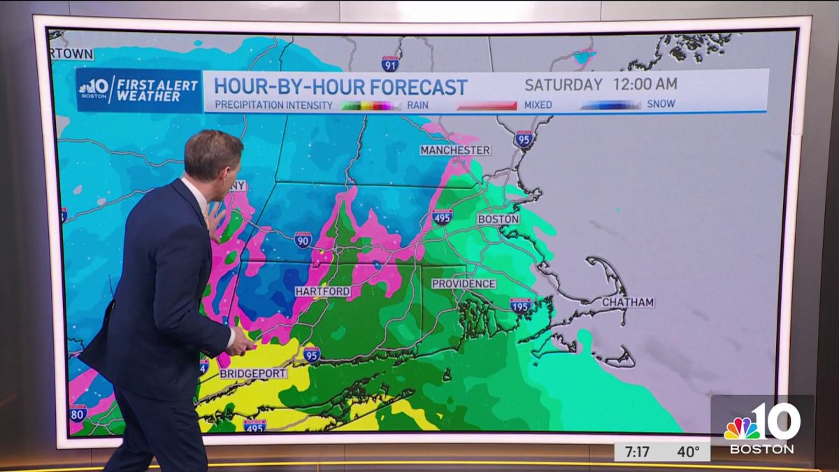 Weather Forecast: Light Snow and Rain – NBC Boston