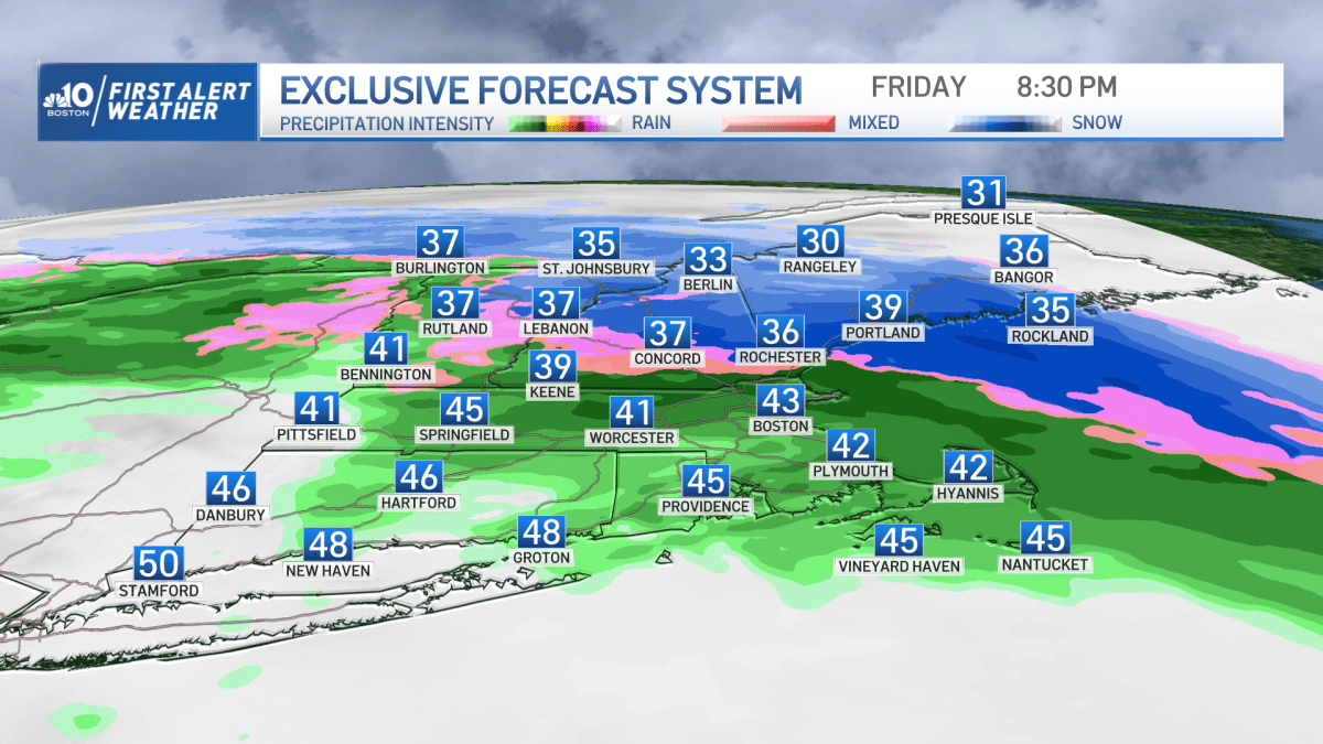 Boston MA Weekend Weather Forecast: Rain Showers Today and Tomorrow ...