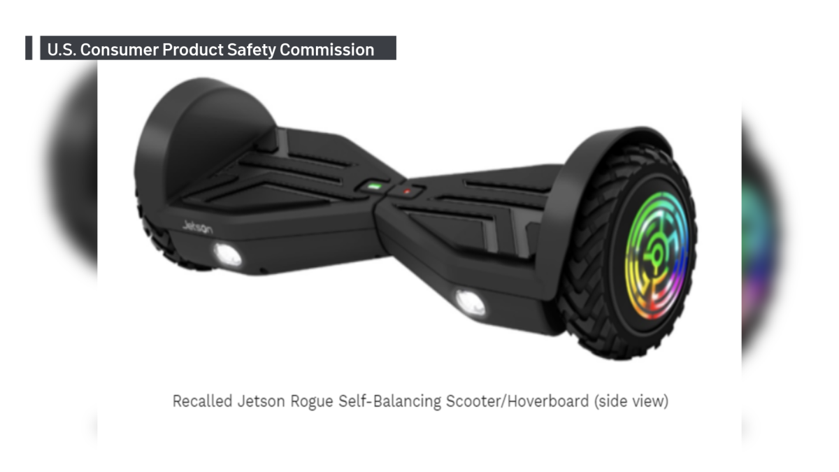 Jetson Recalls Thousands of Hoverboards Over Battery Fire Risks – NBC ...