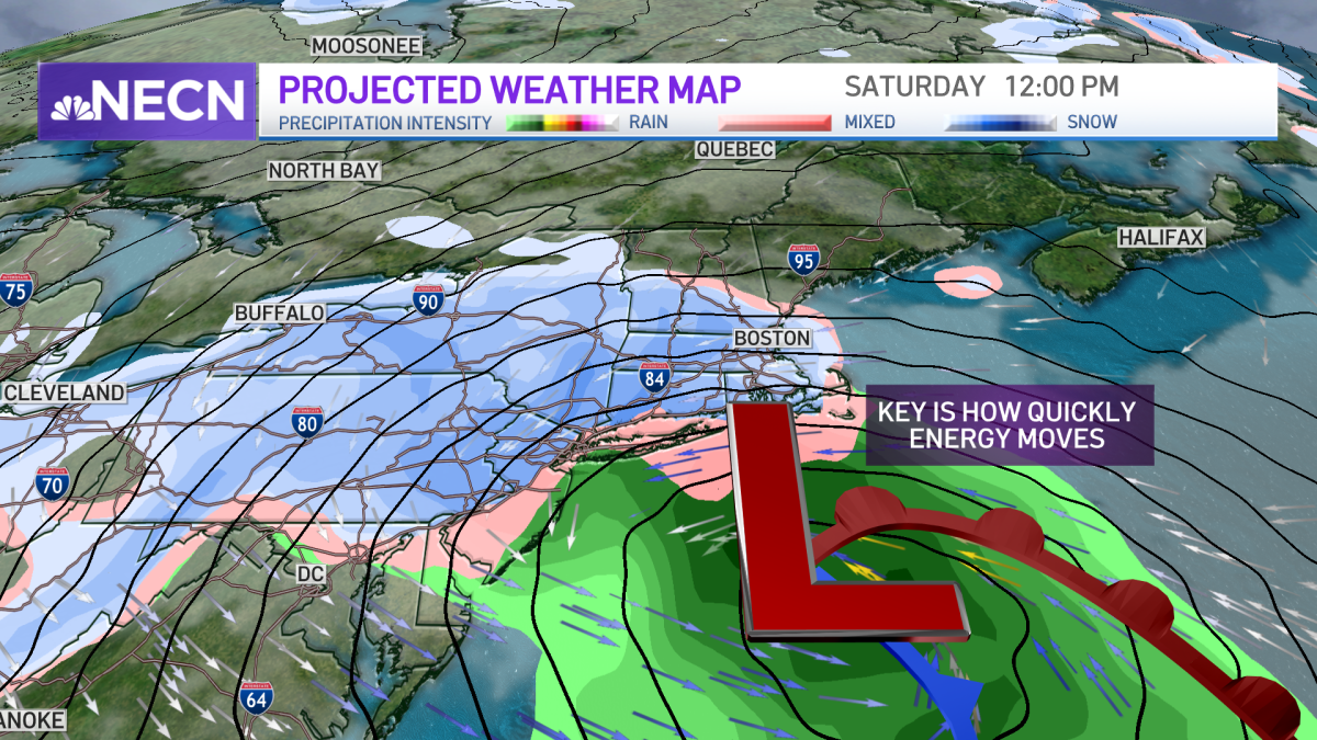 Boston MA Weather: Storm Expected This Weekend in New England – NBC Boston