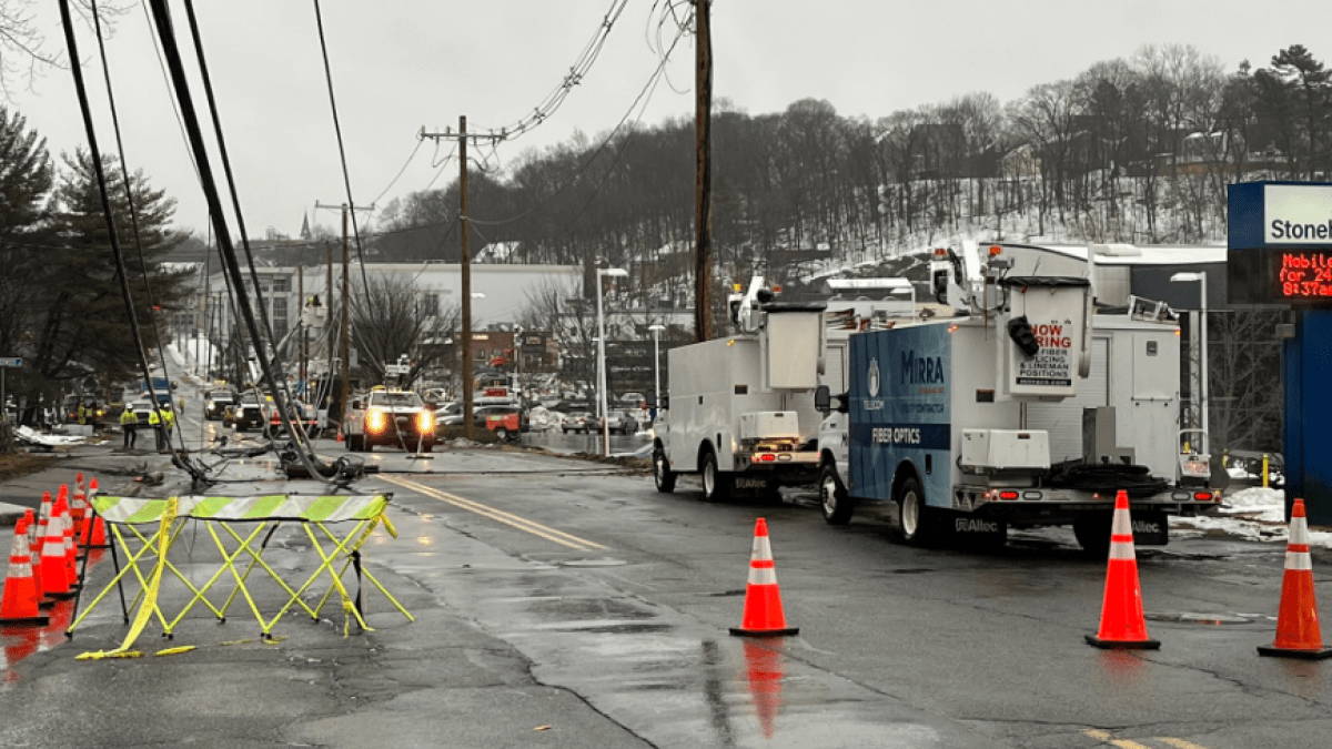 Montvale Ave in Stoneham MA Still Closed Today – NBC Boston