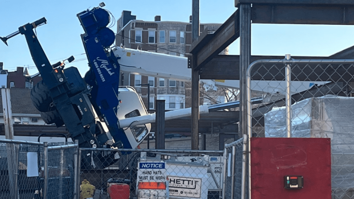 Chelsea MA Crane Collapse Today – NBC Boston