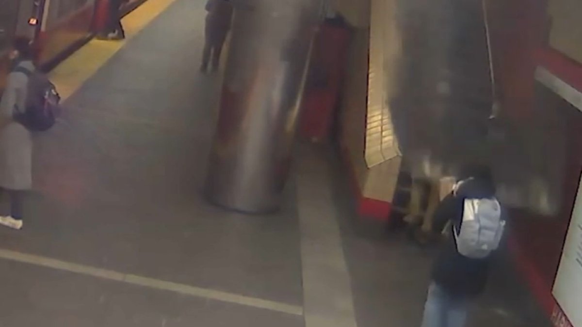 Cianna Navarro Talks MBTA Red Line Harvard Station Ceiling – NBC Boston