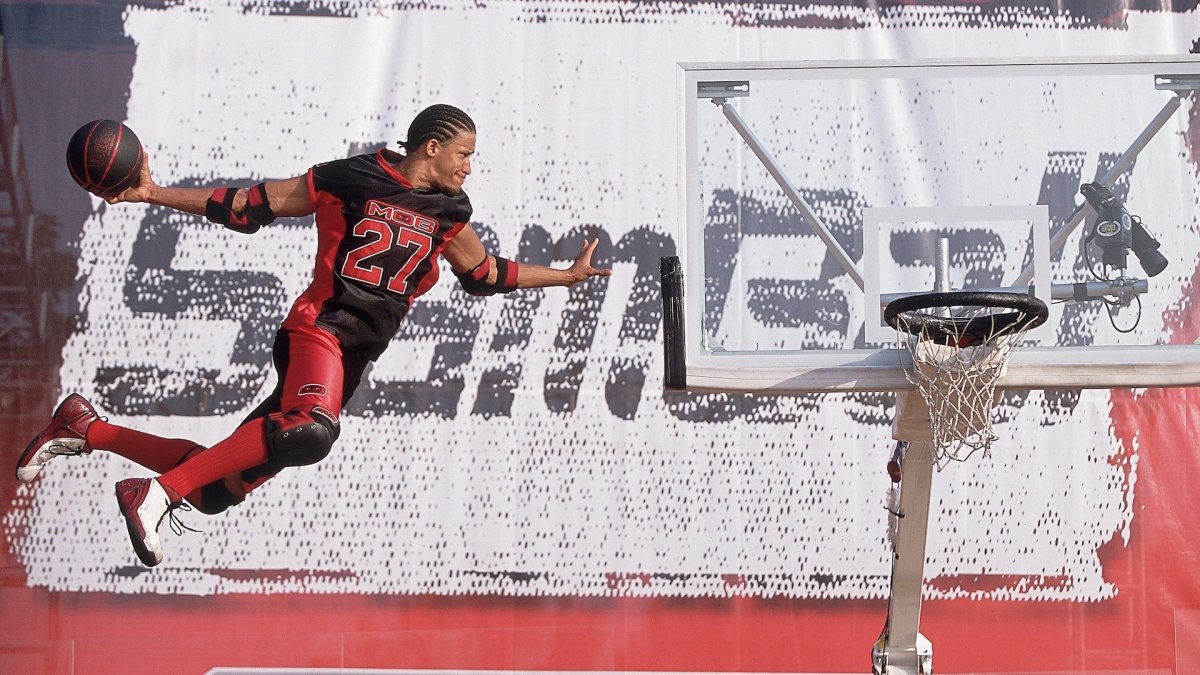 A Trampoline-infused Basketball Game — What Is SlamBall? – NBC Boston