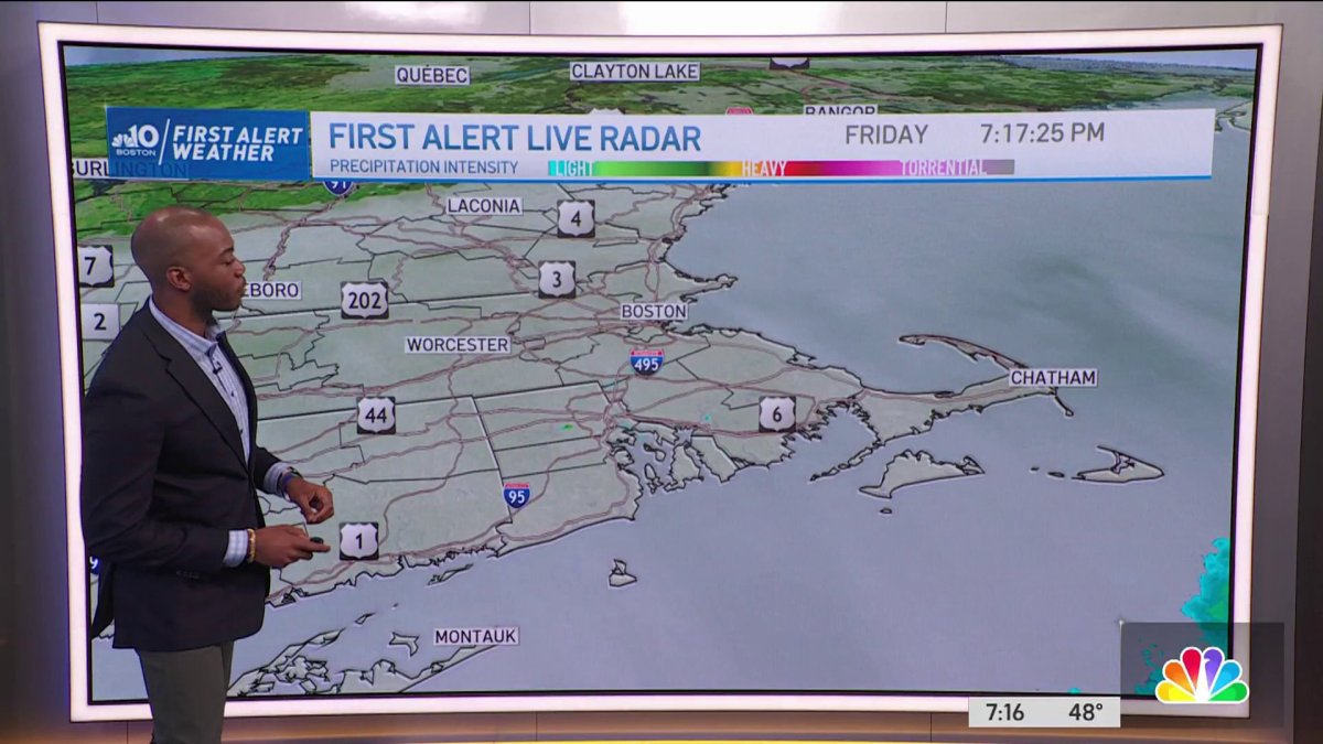 Weather Forecast: Chilly Friday Night – NBC Boston