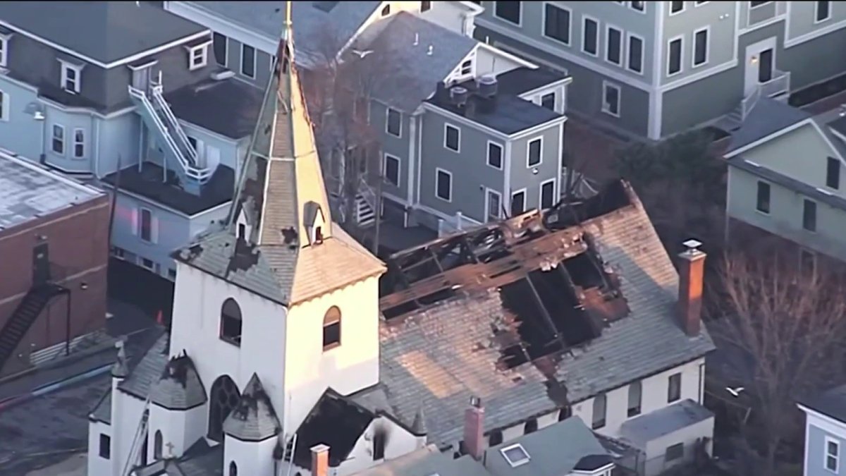 Church Destroyed By Massive Easter Sunday Fire – NBC Boston
