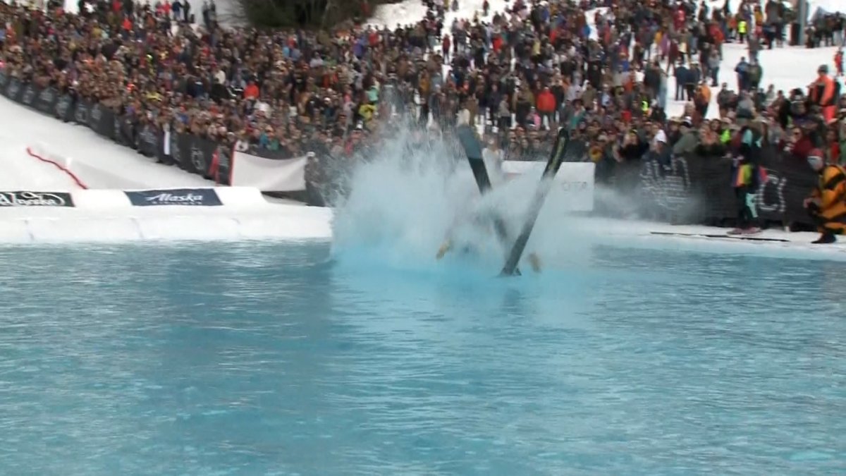 Alaska’s Slush Cup Honors Best Plunges Into a Pool of Slush – NBC Boston