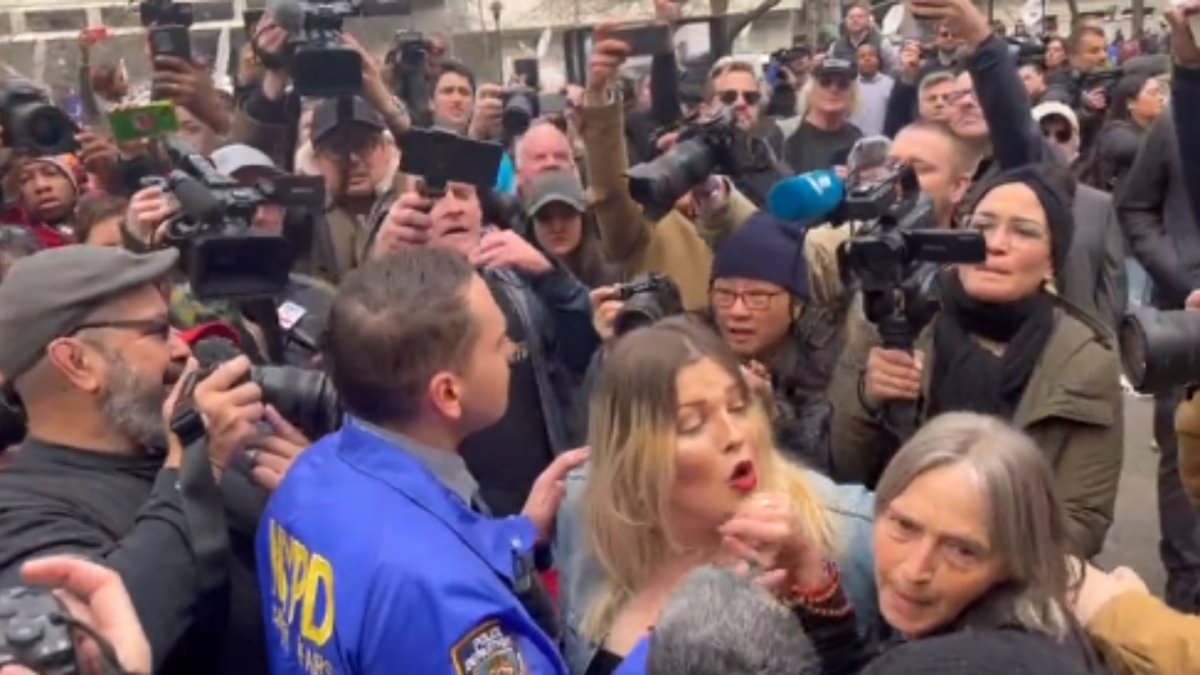 Donald Trump Arrest: Fight Breaks Out Ahead of Arraignment – NBC Boston