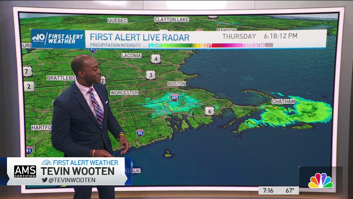 Weather Forecast: Calm Night With Lows in 50s – NBC Boston