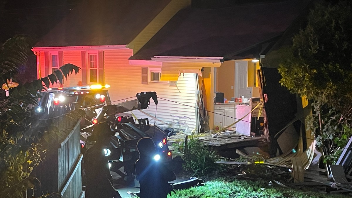 Car Crashes Into House in Marlboro, MA – NBC Boston