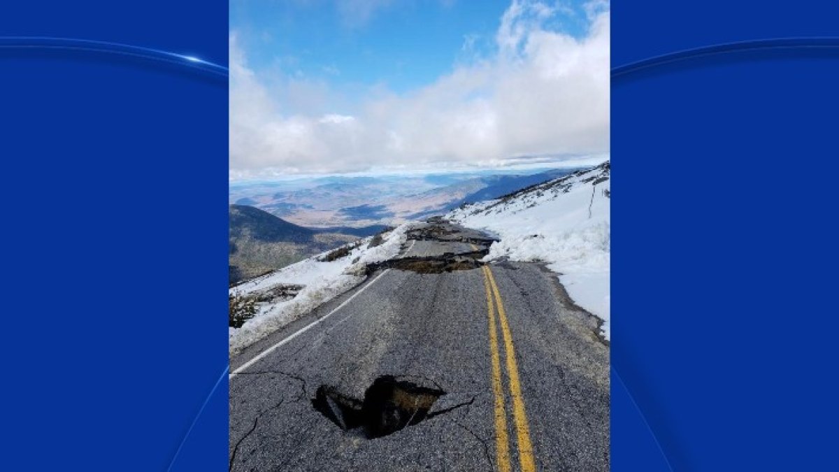 Mt. Washington Auto Road Snow Rain Damage – NBC Boston