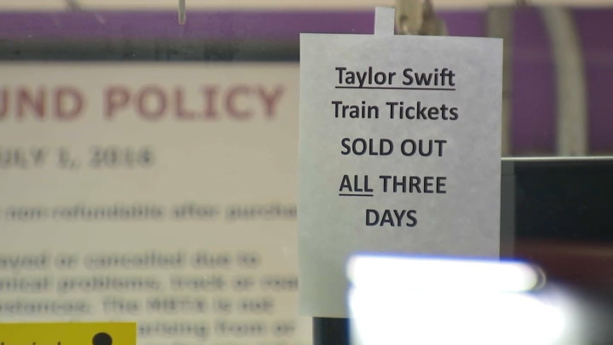 Taylor Swift Ticket Trouble, Part 2: Commuter Rail to Gillette Sells ...