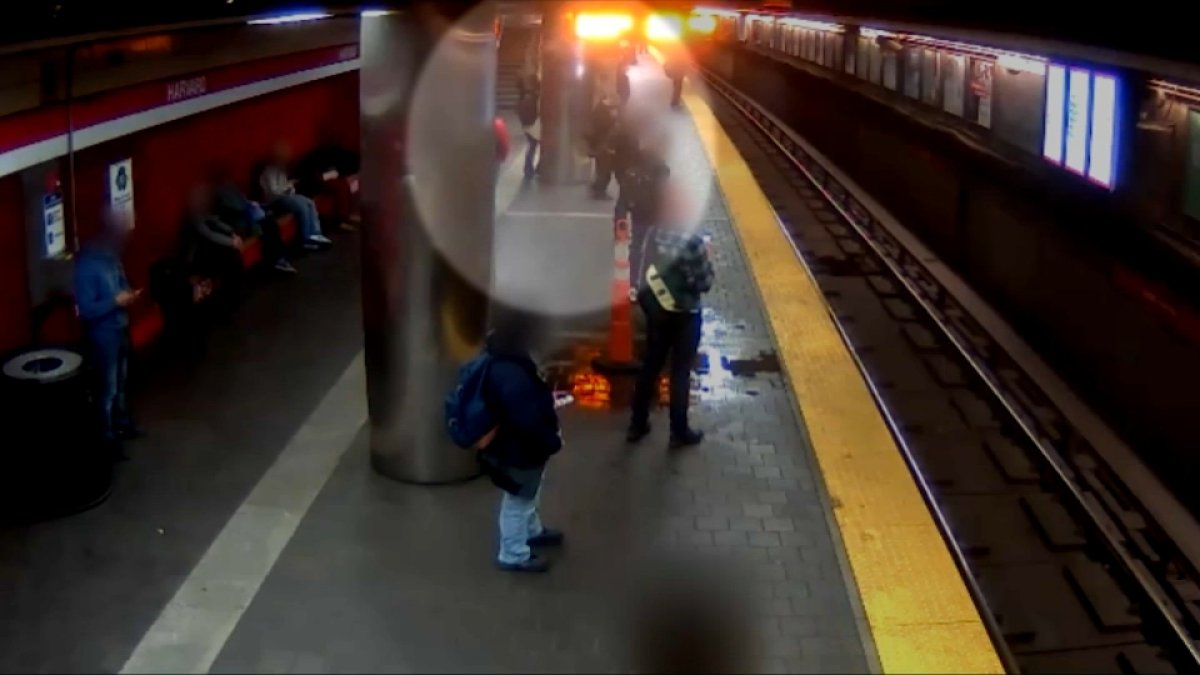 MBTA Harvard Station in Cambridge Equipment Falls Onto Woman – NBC Boston