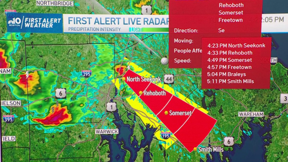 Forecast: Thunderstorms Pop Amid Wildfire Smoke-Filled Day – NBC Boston