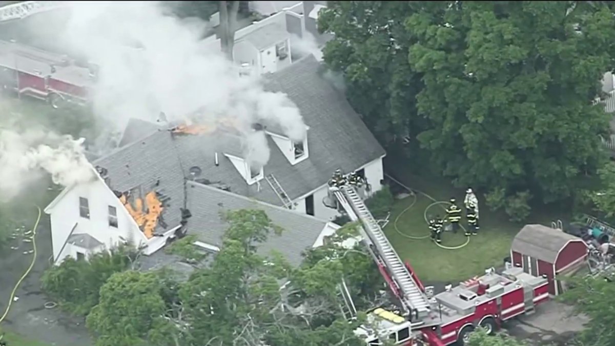 Multiple power outages reported as crews battle Waltham fire – NBC Boston