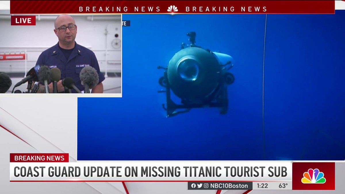 FULL VIDEO: Coast Guard gives update on search for missing tourist ...