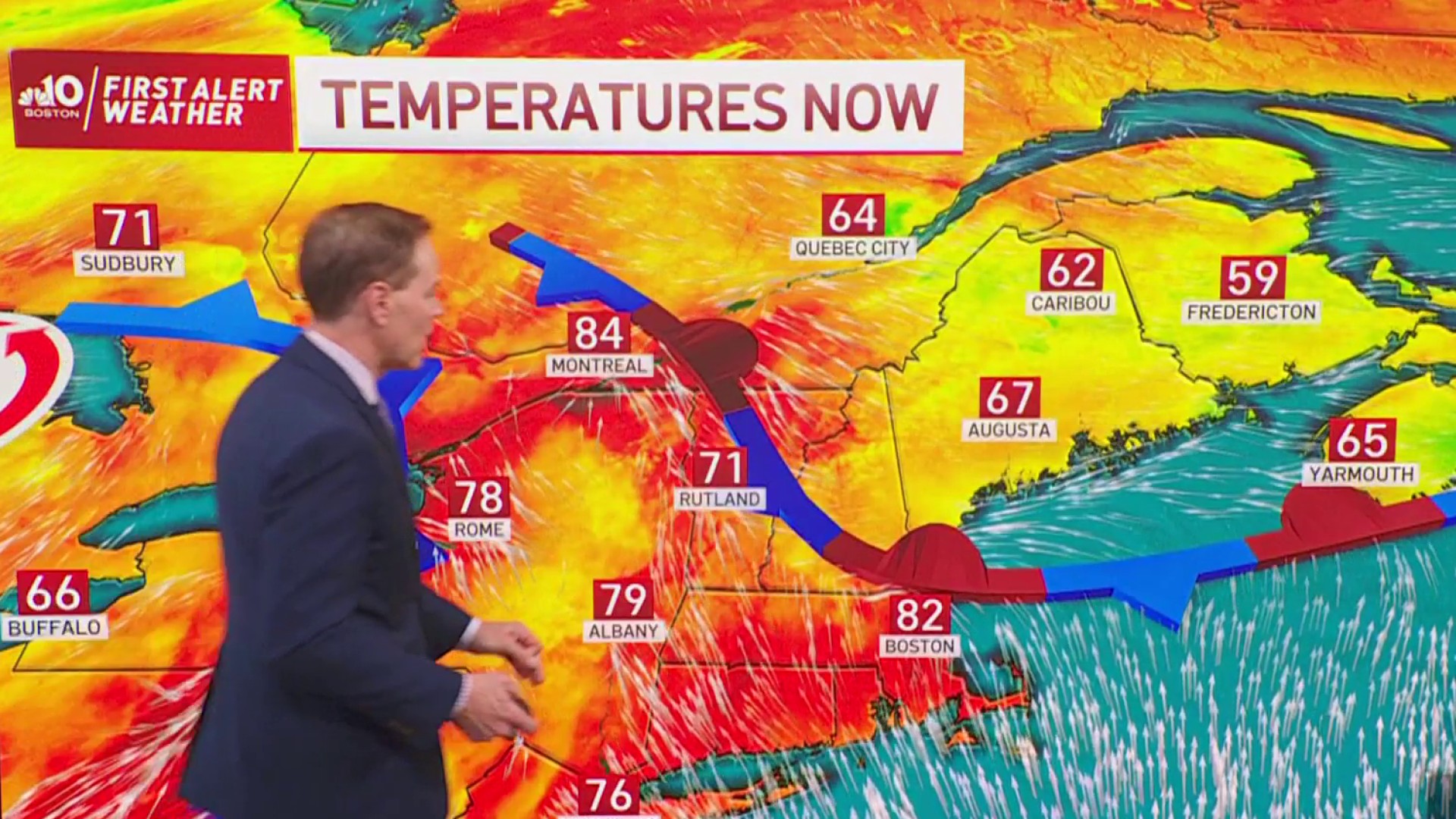 In Map Motion Today Weather Forecast