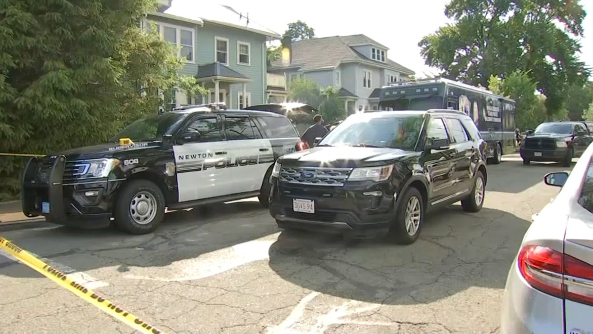 Newton MA triple murder: Bloody footprints lead to arrest – NBC Boston