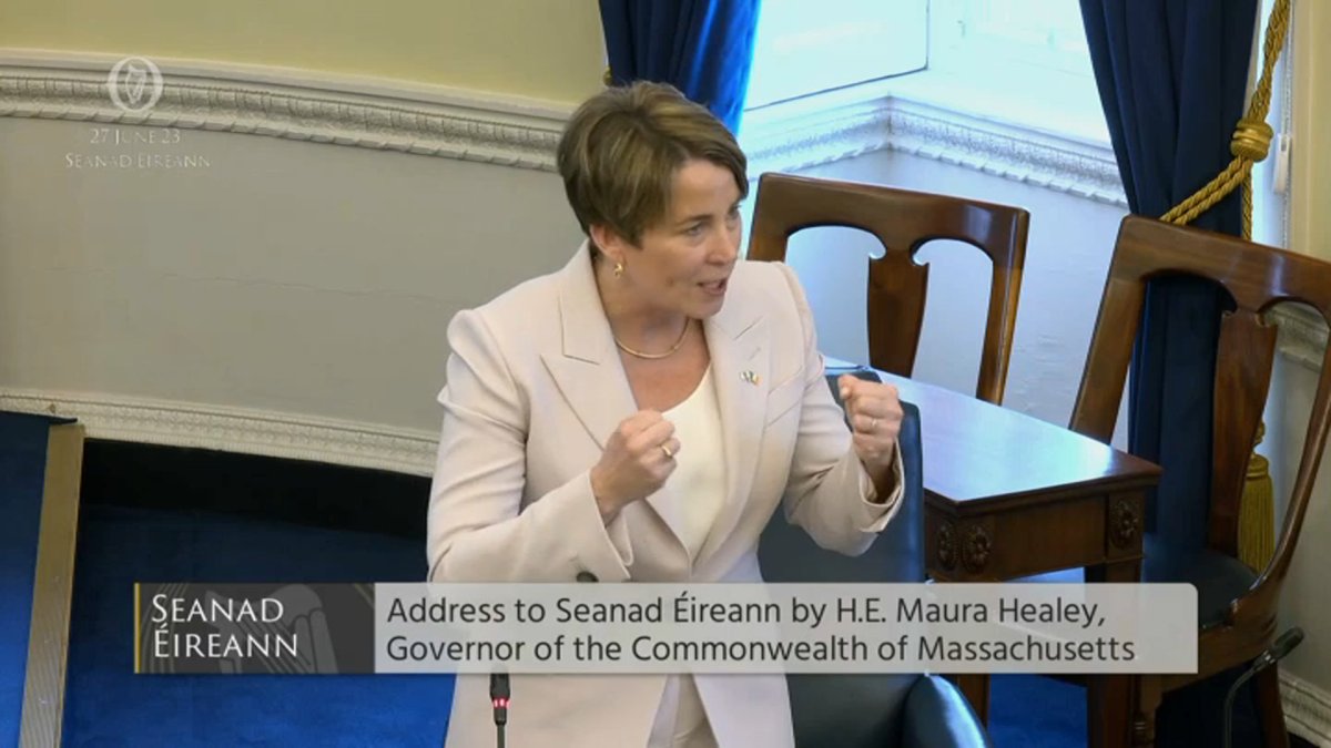 Gov. Healey marks two anniversaries in speech to Irish Senate – NBC Boston