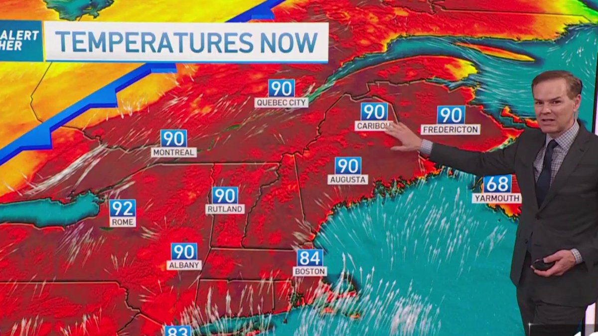 Forecast: Hot today, hot tomorrow – NBC Boston