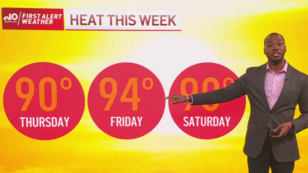 First Alert Forecast: Sizing up the chances of a heat wave – NBC Boston