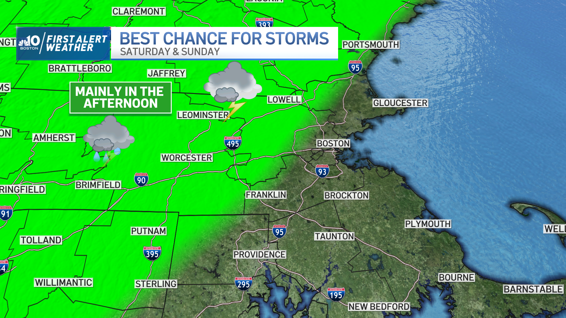 Boston MA weather forecast: More heat today in New England – NBC Boston