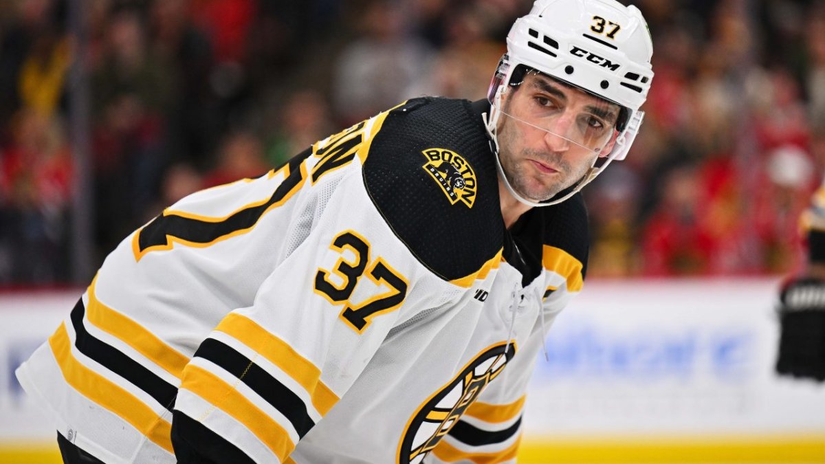 Bruins captain Patrice Bergeron grateful to be retiring at the top of ...