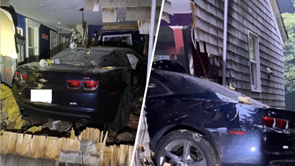 Hanover MA car crashes into house on Circuit Street – NBC Boston