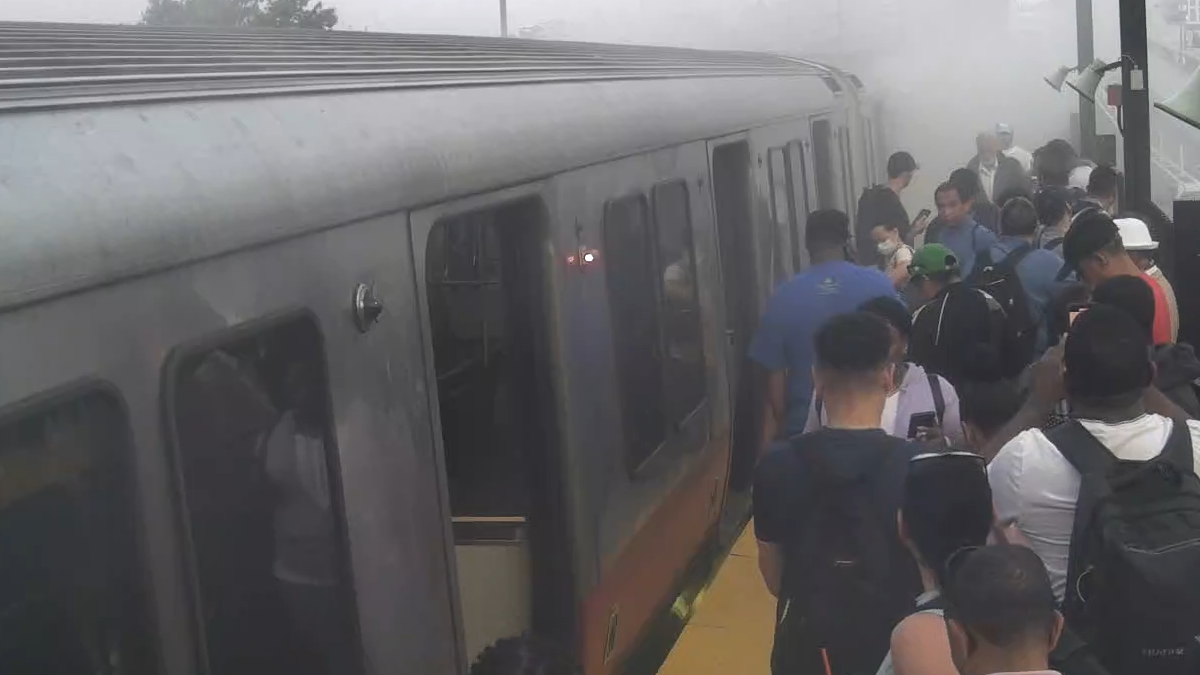 MBTA Red Line smoke at Charles/MGH: New video – NBC Boston