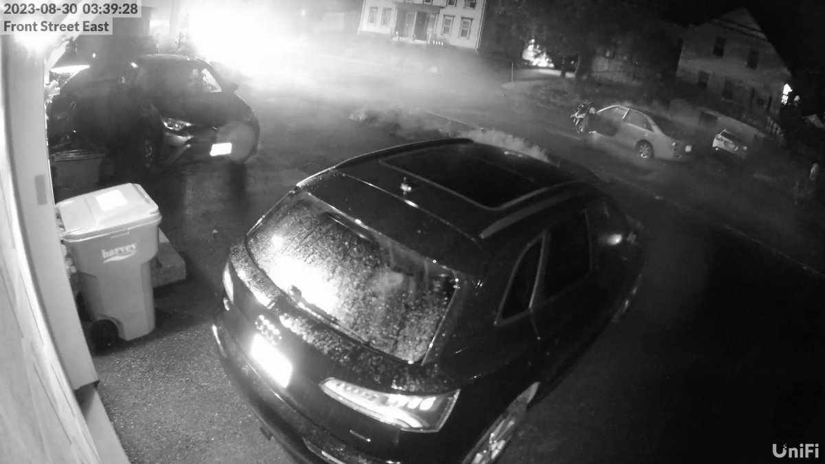 Video Shows Dramatic Crash Escape Of Maynard Car Theft Suspect Nbc