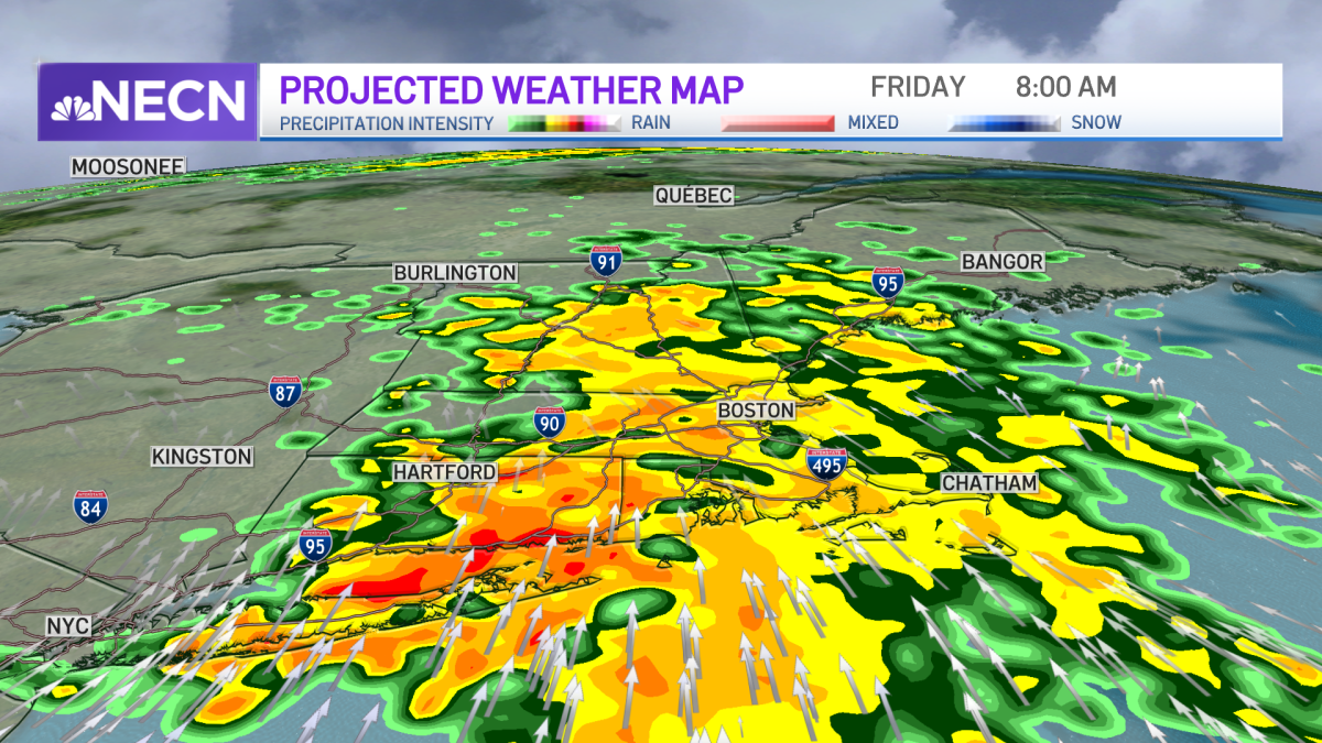 Heavy rain Friday in Mass., Tropical Storm Franklin picks up steam ...