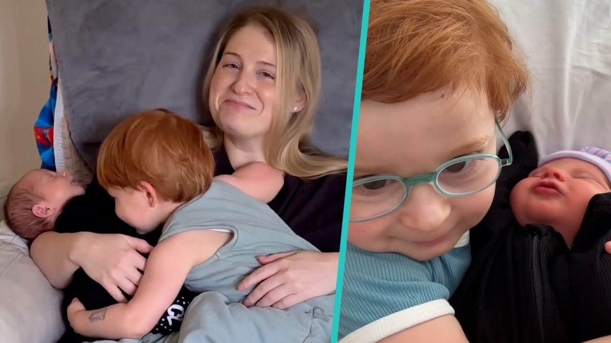 Meghan Trainor’s son cuddles baby brother in cute video – NBC Boston