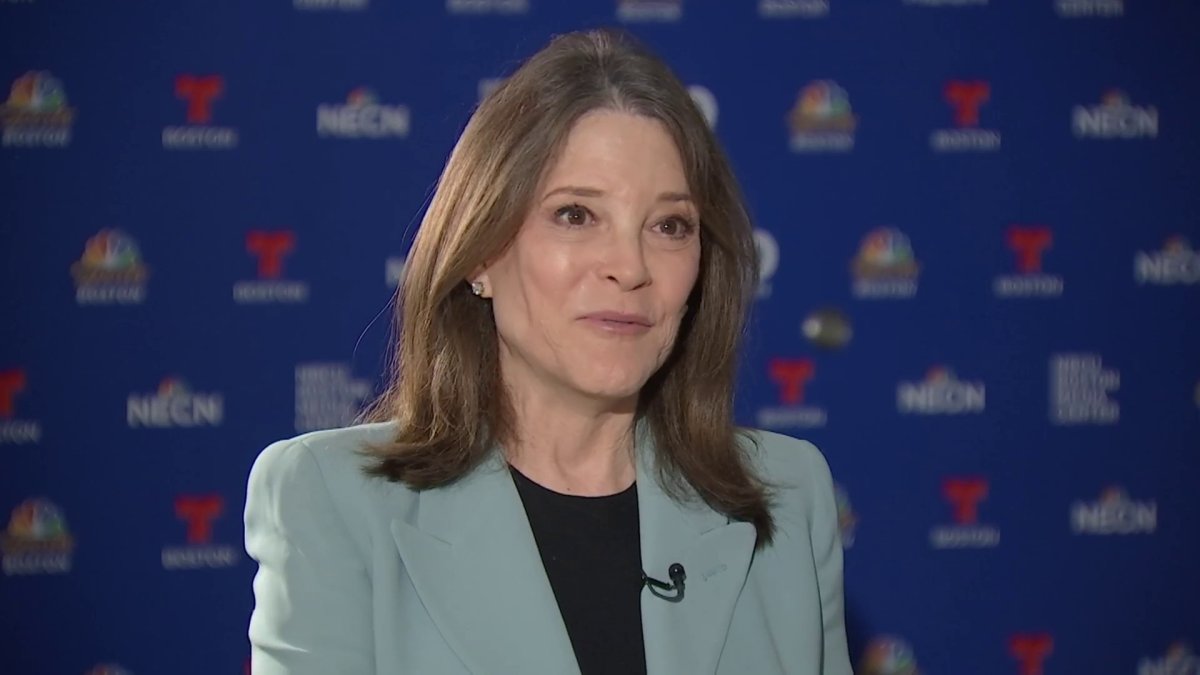 Marianne Williamson one-on-one with NBC10 Boston – NBC Boston