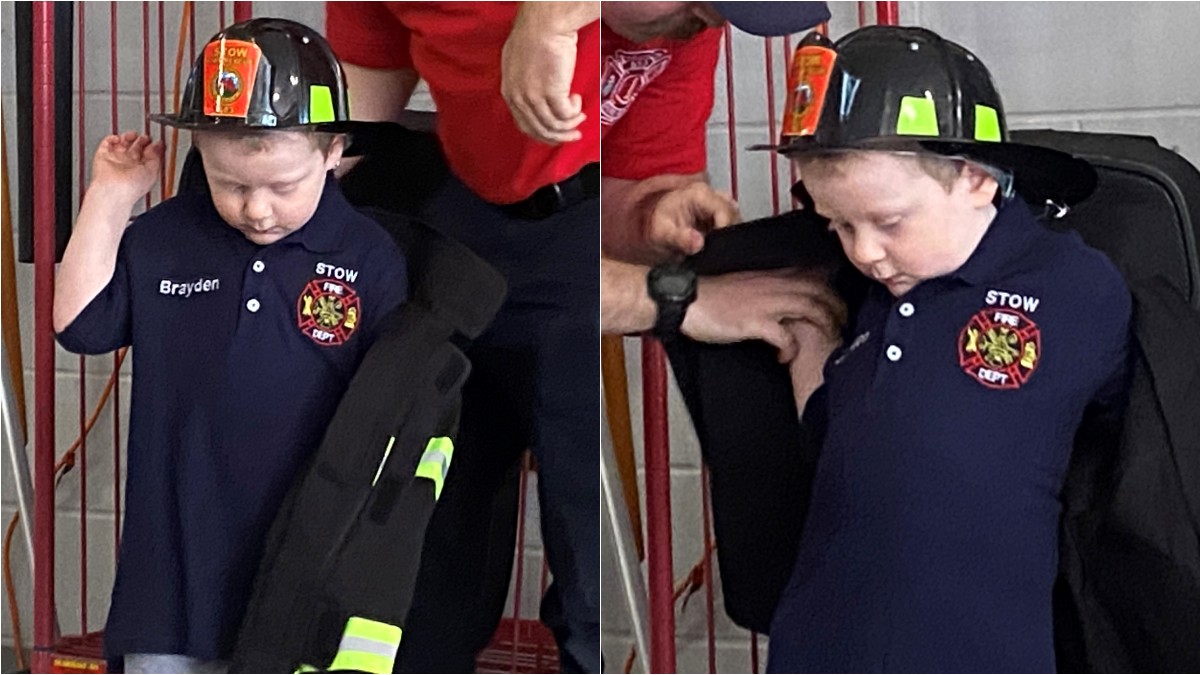 Stow firefighters help make 4-year-old’s wish come true – NBC Boston