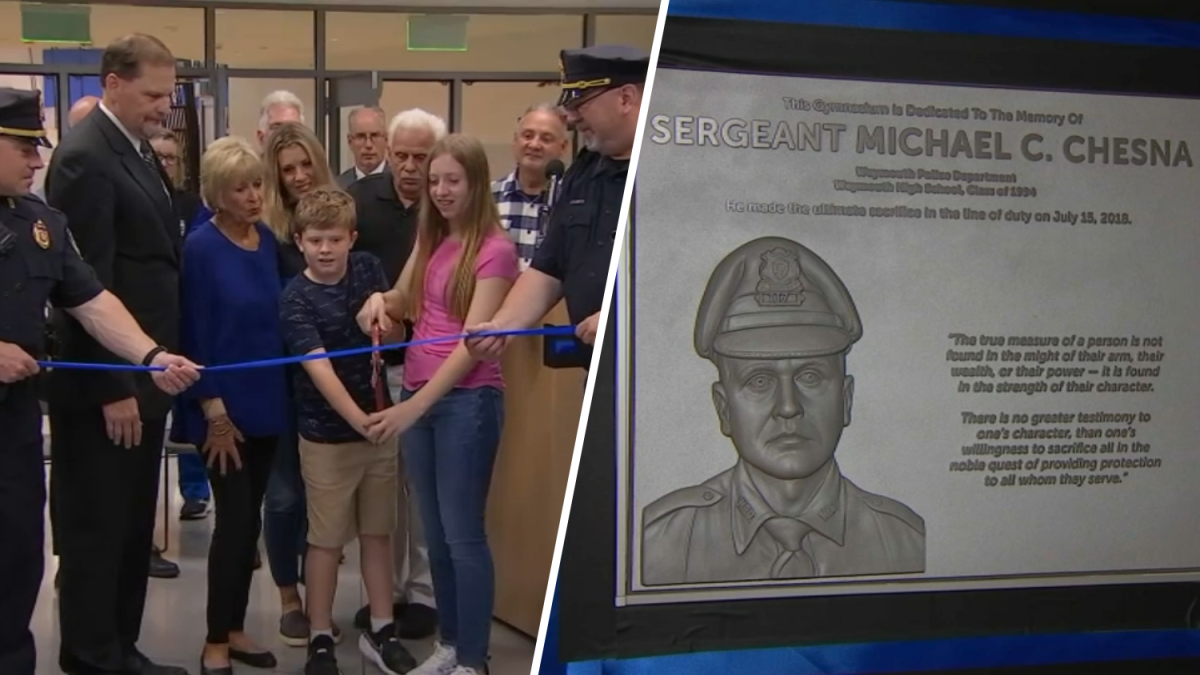 Michael Chesna Gymnasium at Maria Weston Chapman Middle School – NBC Boston