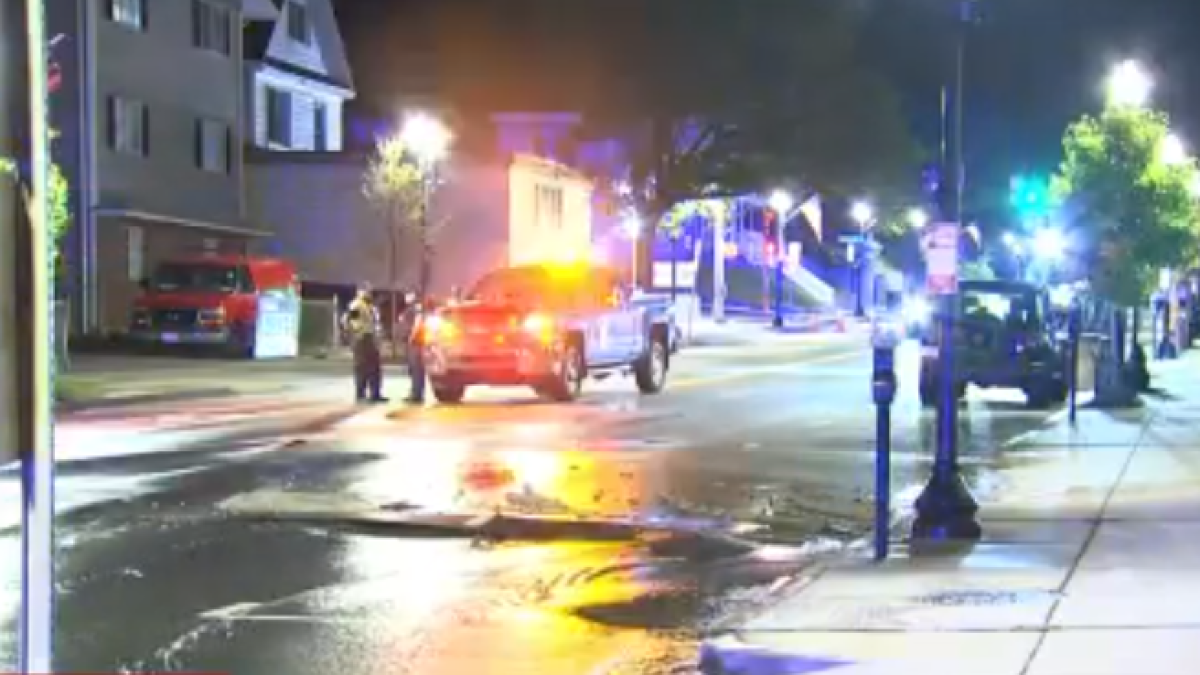 Revere MA Broadway water main break today – NBC Boston
