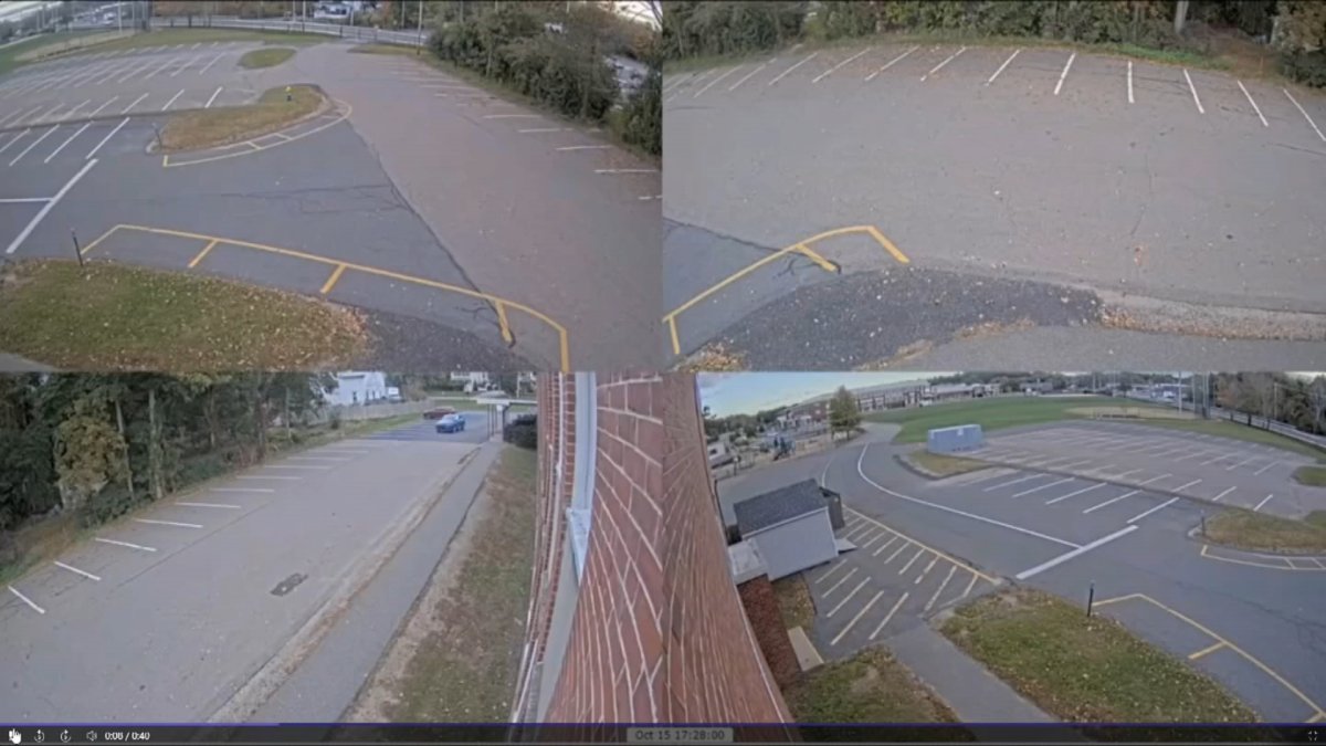 Surveillance Video Shows East Bridgewater Hit And Run Nbc Boston