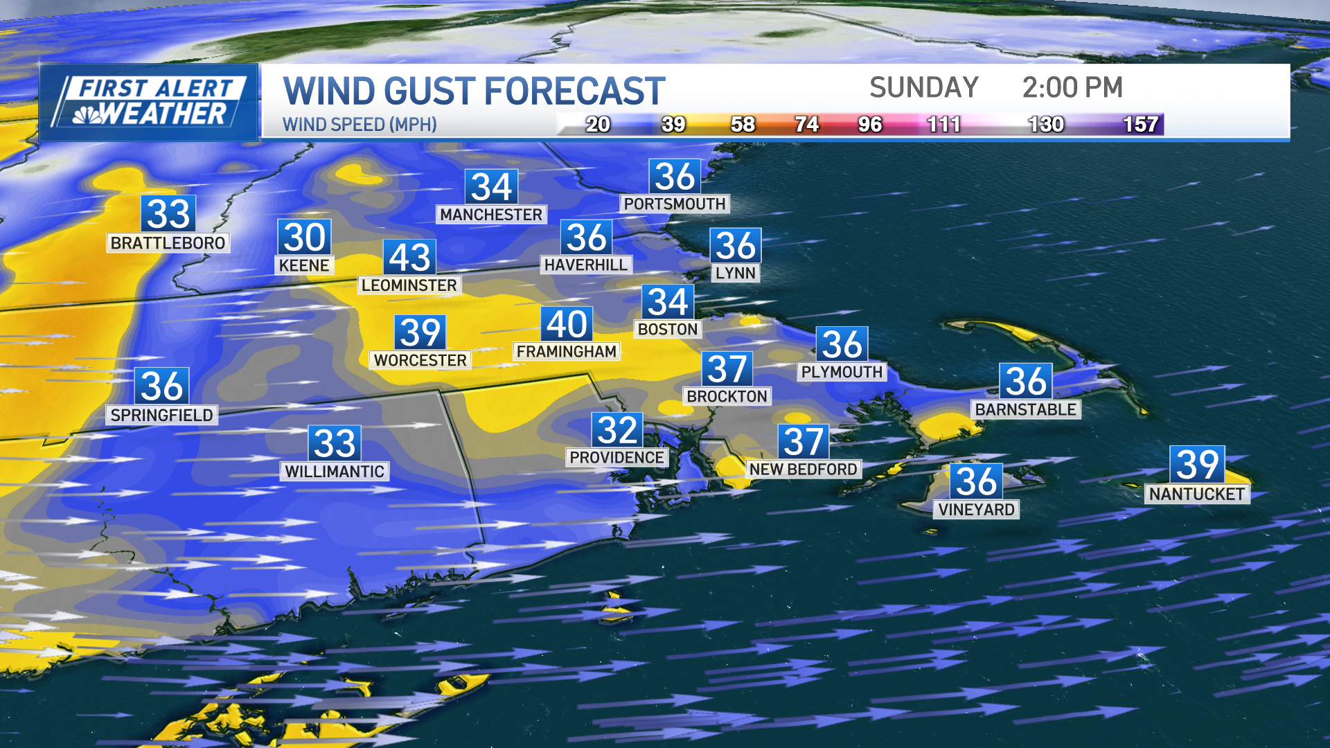 Boston, MA weather: sunny today, rain expected this weekend – NBC Boston
