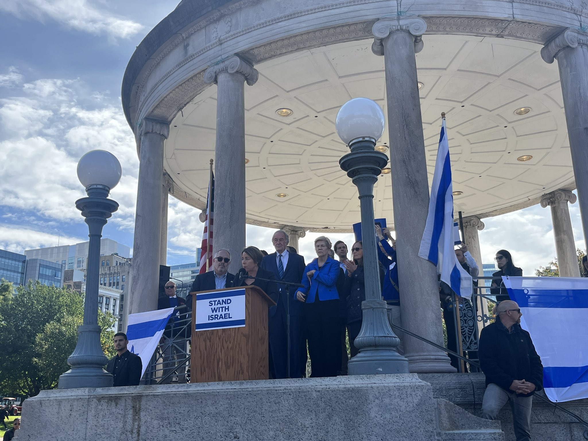 Healey speaks at solidarity with Israel event on Boston Common – NBC Boston