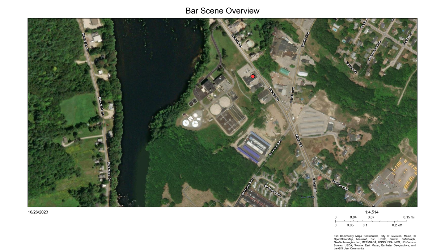 Maine shooter location: Map of Robert Card manhunt – NBC Boston