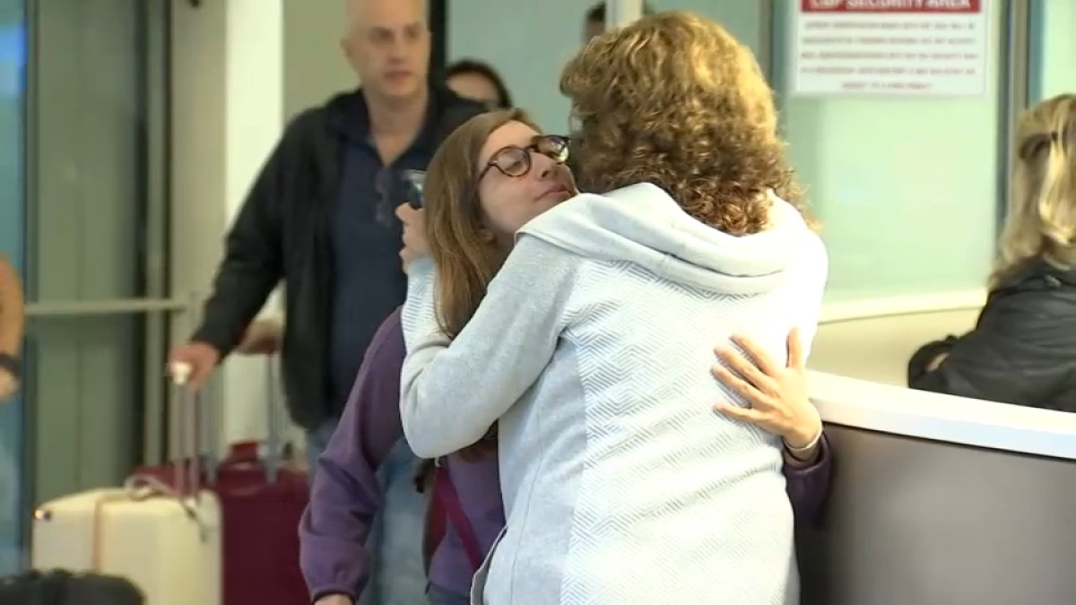 Emotional reunions as flights from Israel arrive at Logan airport – NBC ...