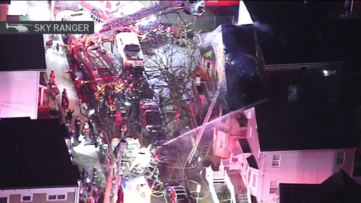 Firefighters battling Chelsea house fire – NBC Boston